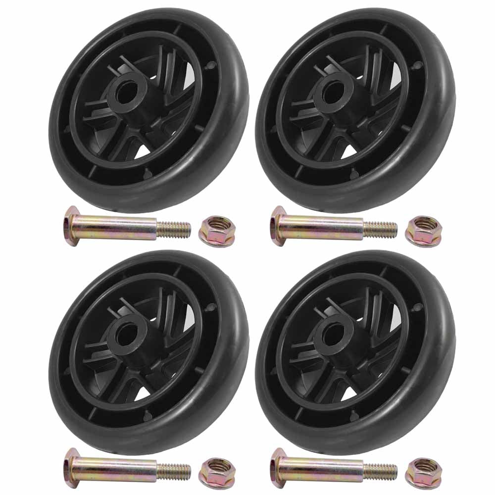 Parts 4 Outdoor 4Pk Deck Wheel 5"x1½” kit with Hardware for Husqvarna ...