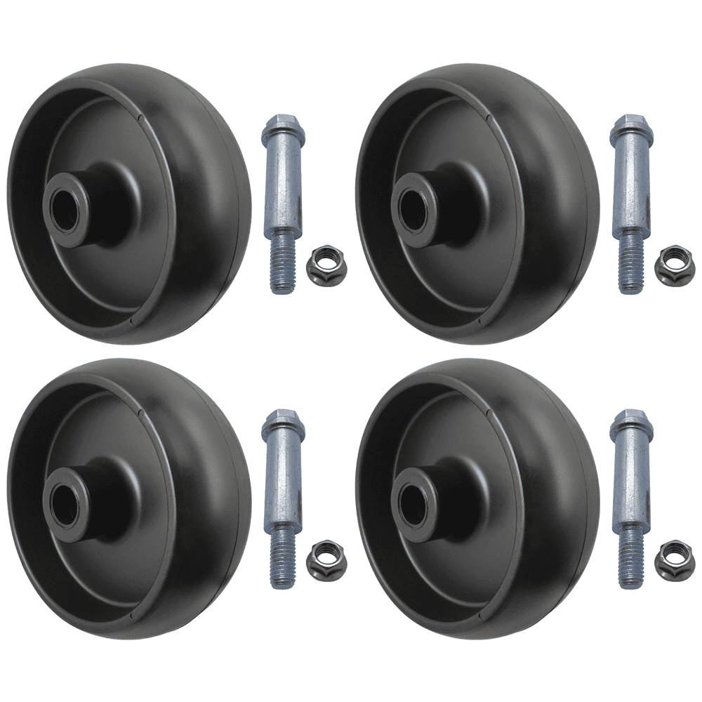 Parts 4 Outdoor 4Pk Deck Wheel Roller and Hardware for John Deere ...