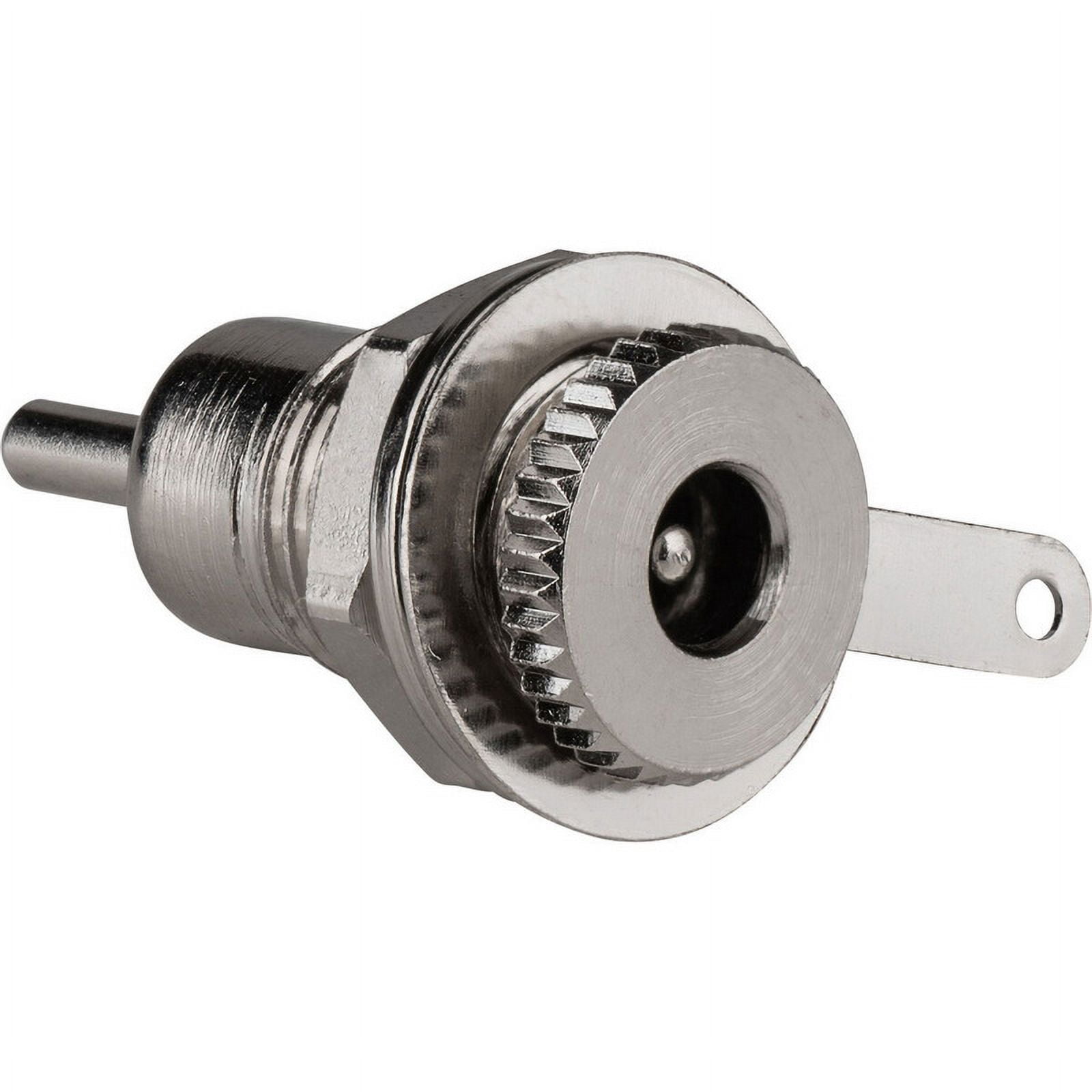 Parts Express 1.3mm x 3.5mm Metal Panel Mount DC Coax Jack - Walmart.com