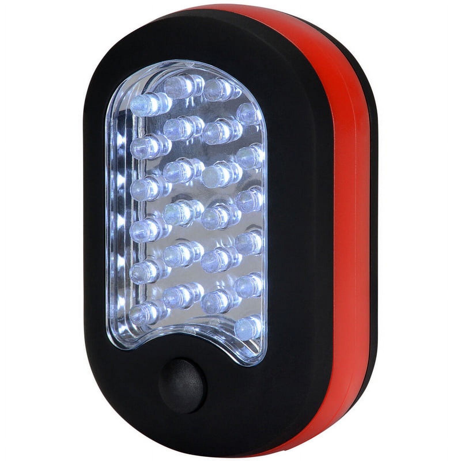 Parts Express 24+3 LED Compact Work Light with Magnet and Hanger Clip ...