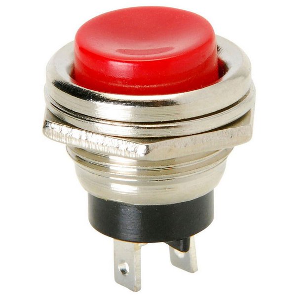 Parts Express Momentary N.C. Panel Mount Push Button Switch 4A 125V ...