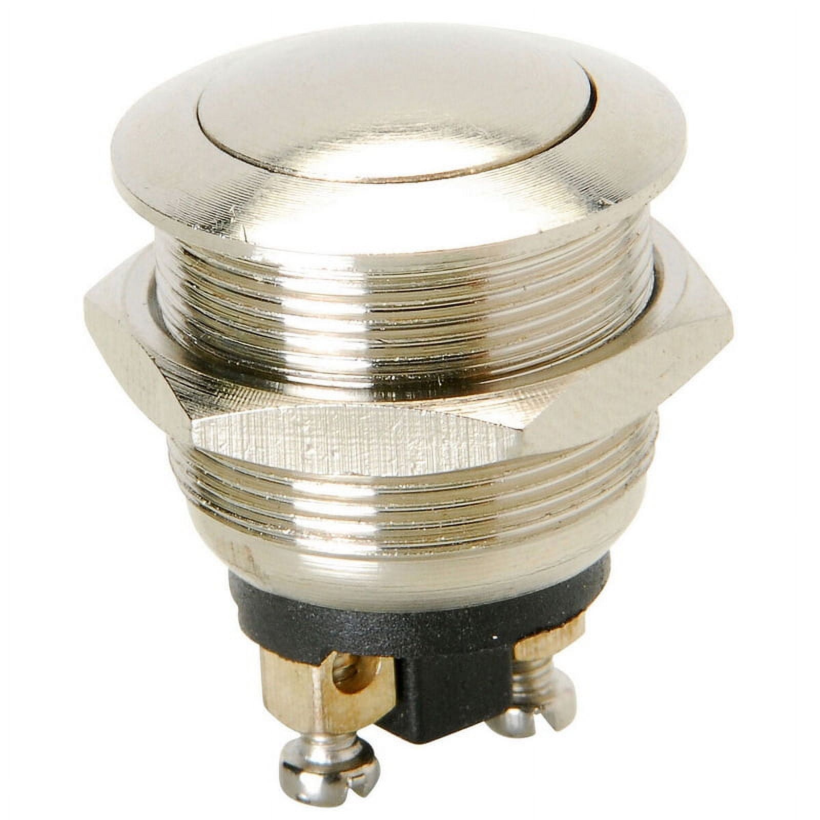 Parts Express Momentary N.O. Metal Dome Push Button Switch 4A 125V ...
