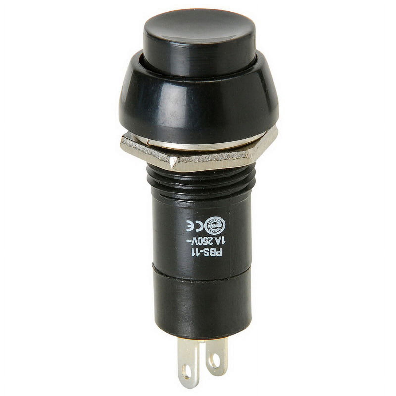 Parts Express Momentary N.O. Round Push Button Switch 3A 125V - Walmart.com