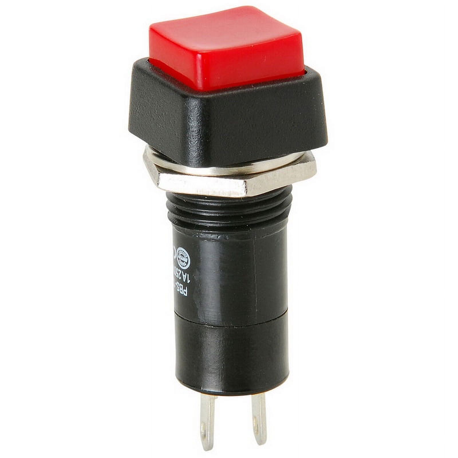 Parts Express Momentary N.O. Square Push Button Switch 3A 125V ...