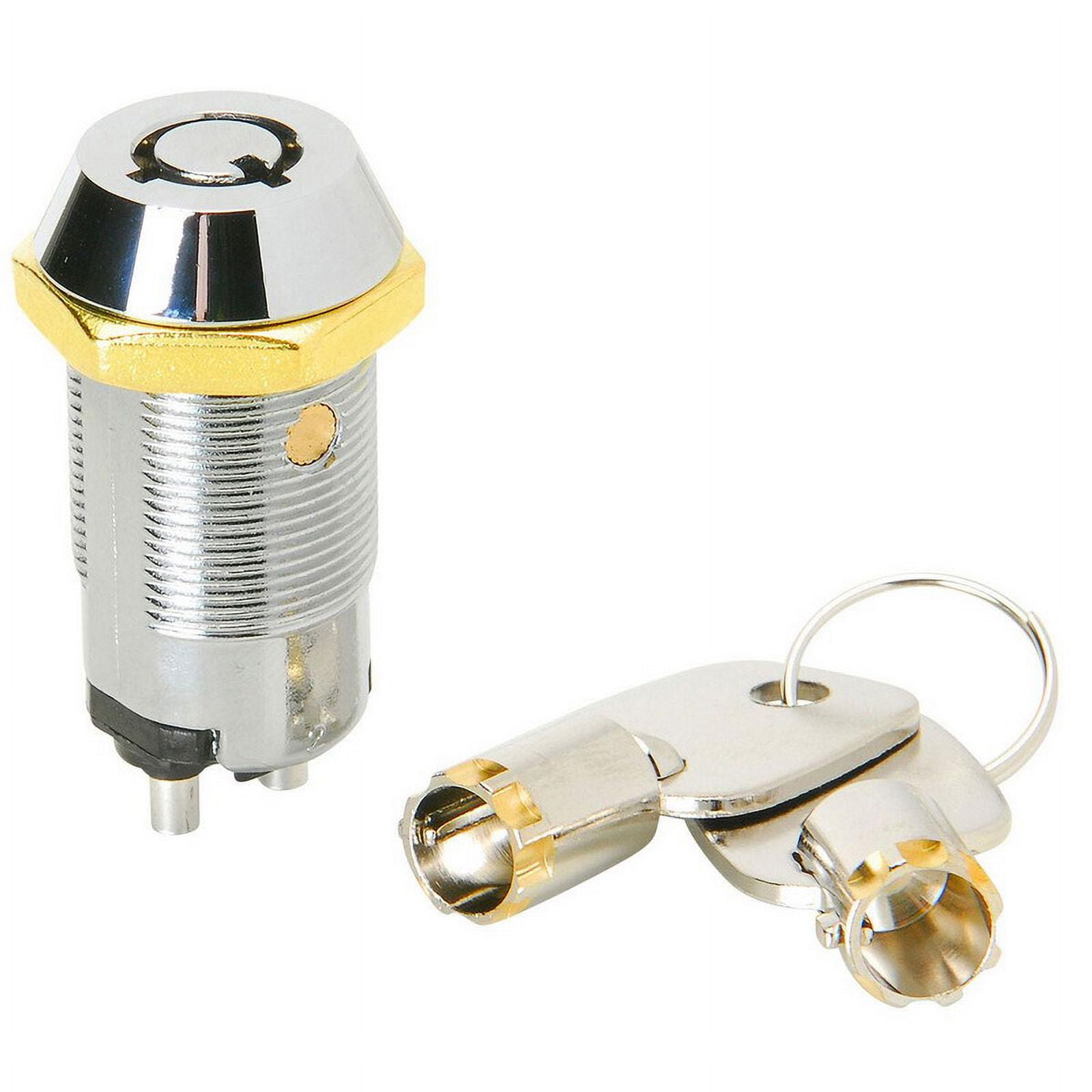 Parts Express On/Off Key Switch with 2 Barrel Keys - Walmart.com