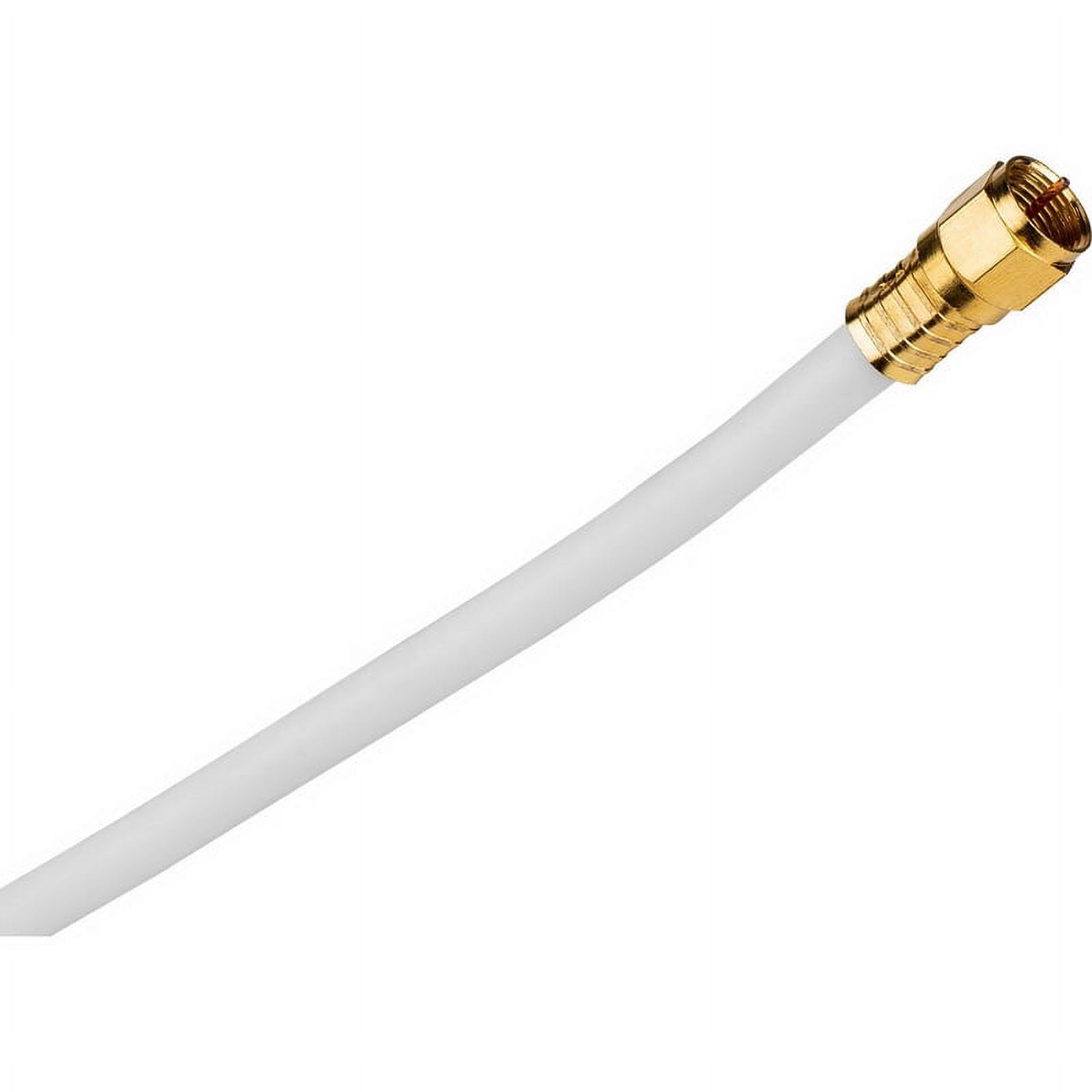 Parts Express RG-6 Solid CCS 18 AWG Center CM Burial Coax Cable with ...