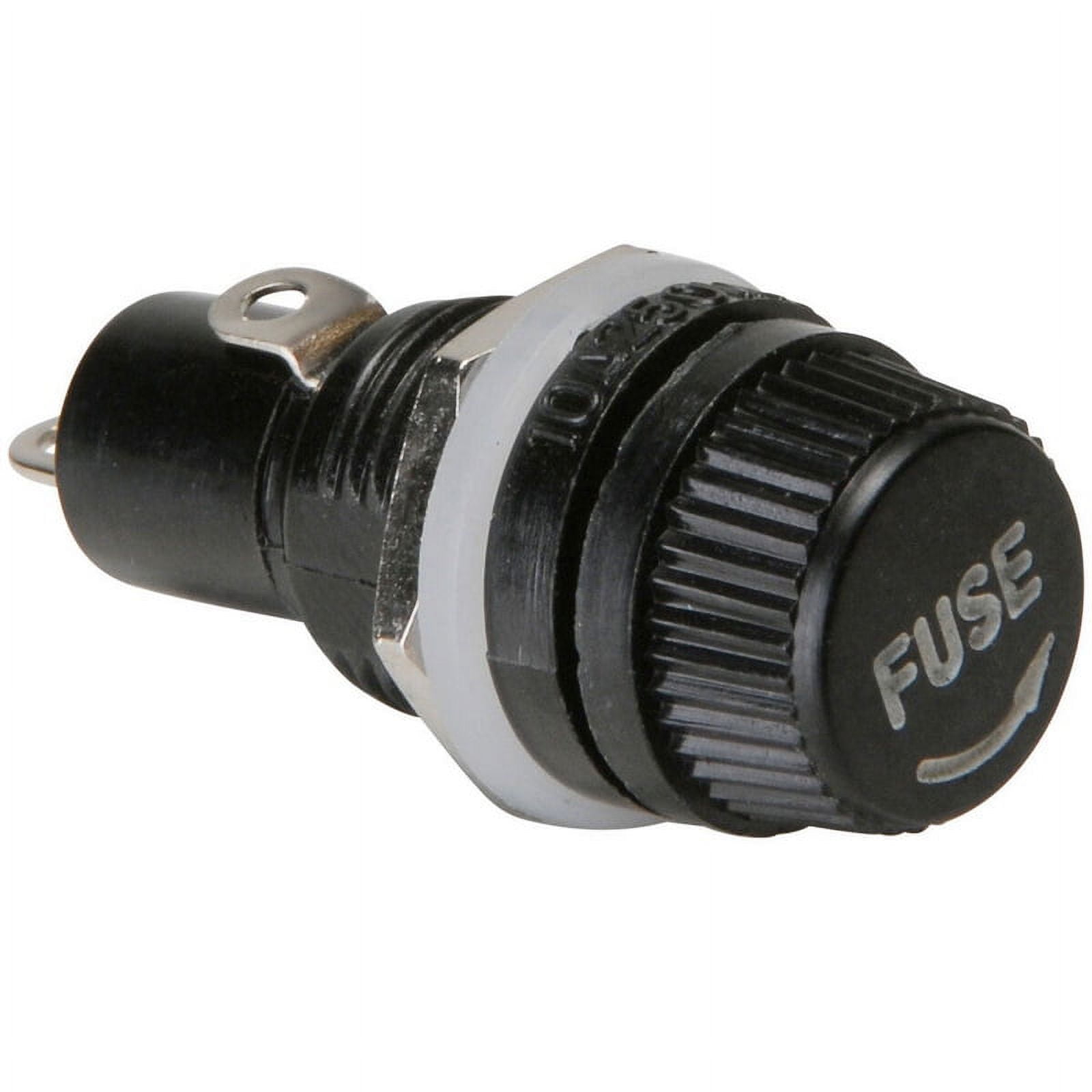 Parts Express Screw Cap GMA Fuse Holder Black - Walmart.com