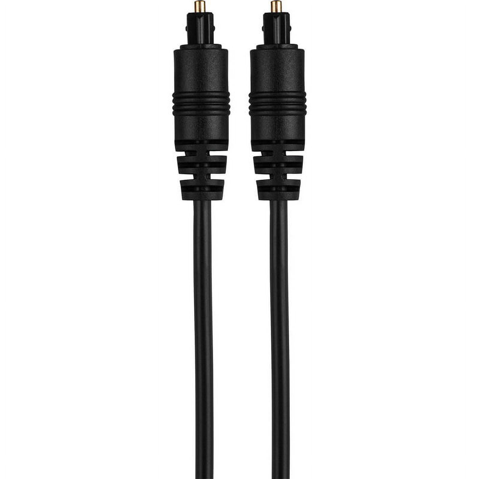 Parts Express Toslink Digital Optical Audio Cable 25 ft. - Walmart ...