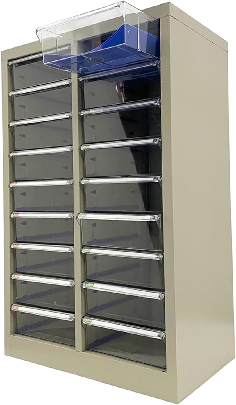 Parts Organizer Cabinet Document File Cabinet Plastic Drawer Storage ...