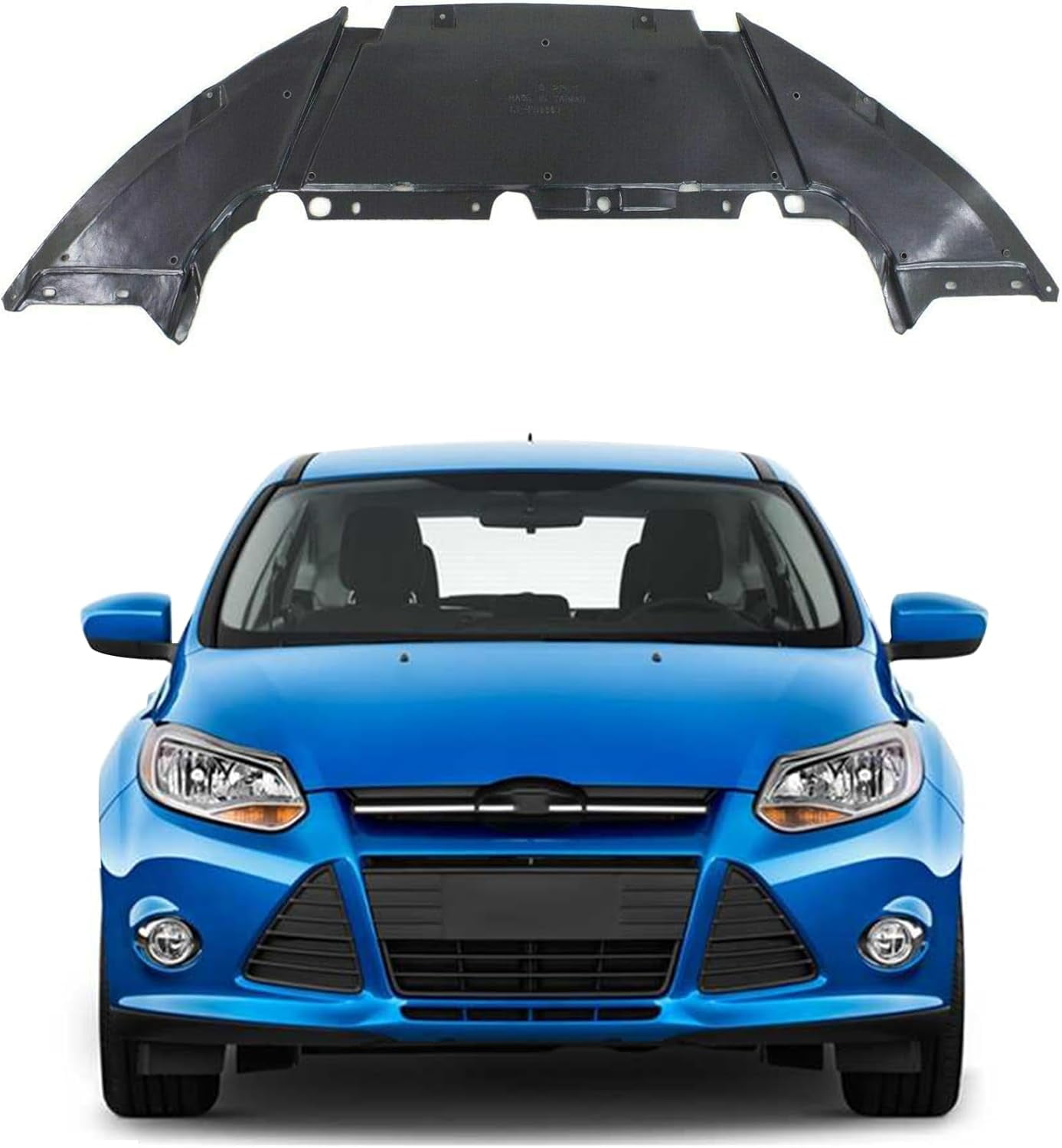 PartsFlow Front Engine Splash Shield for 2012 2013 2014 2015 2016 2017 ...