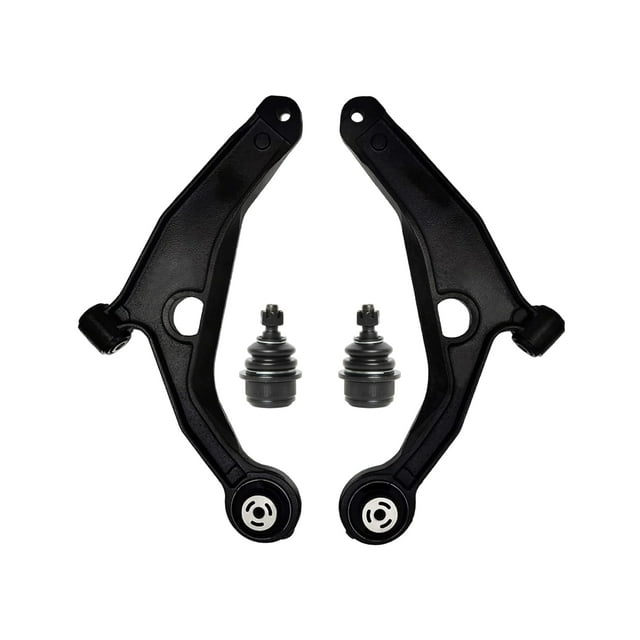 PartsW - 4 Pc Front Suspension Kit Lower Control Arms + Lower Ball ...