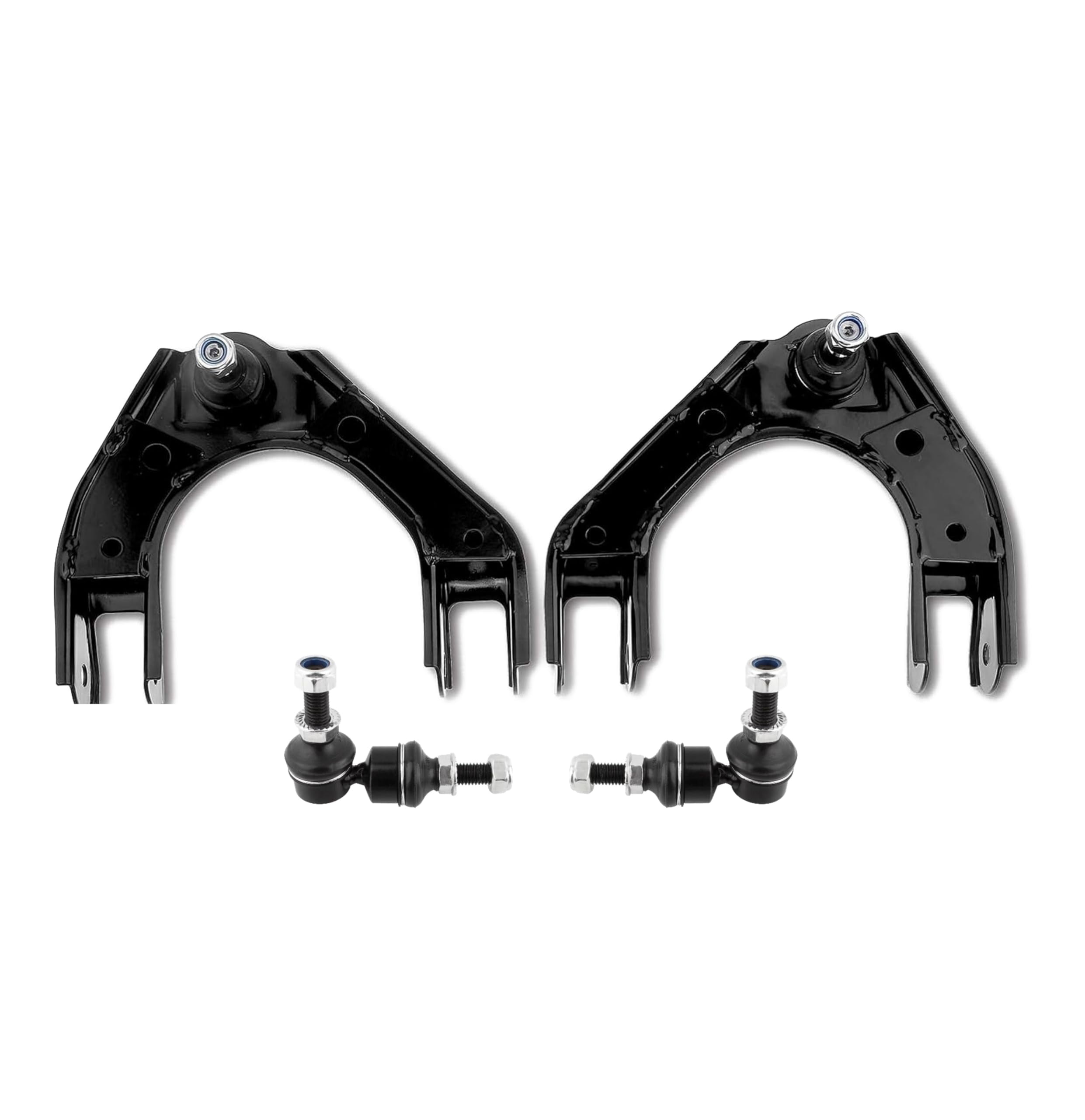 PartsW - 4 Pieces Upper Control Arms and Ball Joints, Stabilizer Sway ...