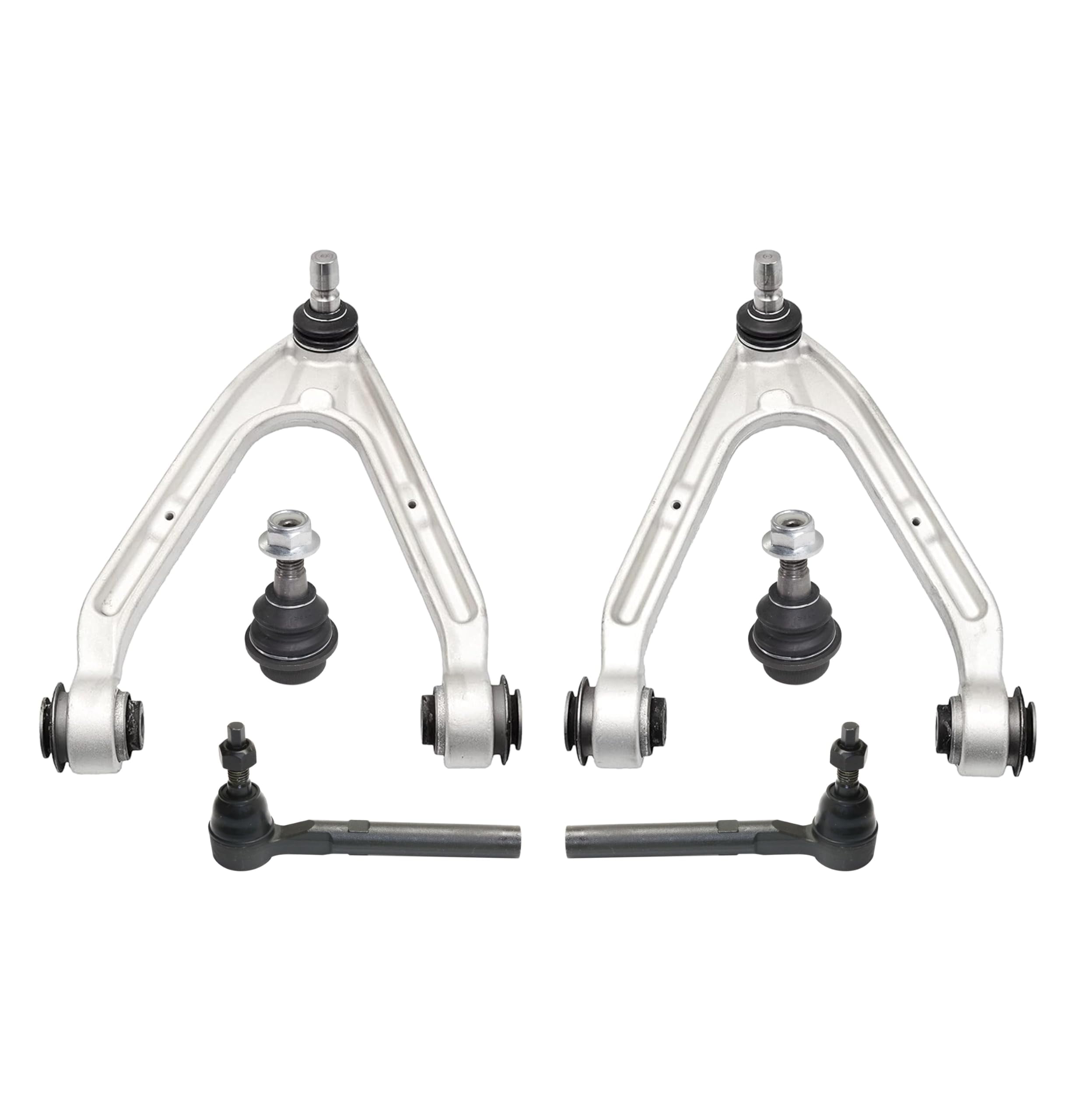 PartsW - 6 Pc Front Upper Control Arms and Ball Joints Assembly, Lower ...