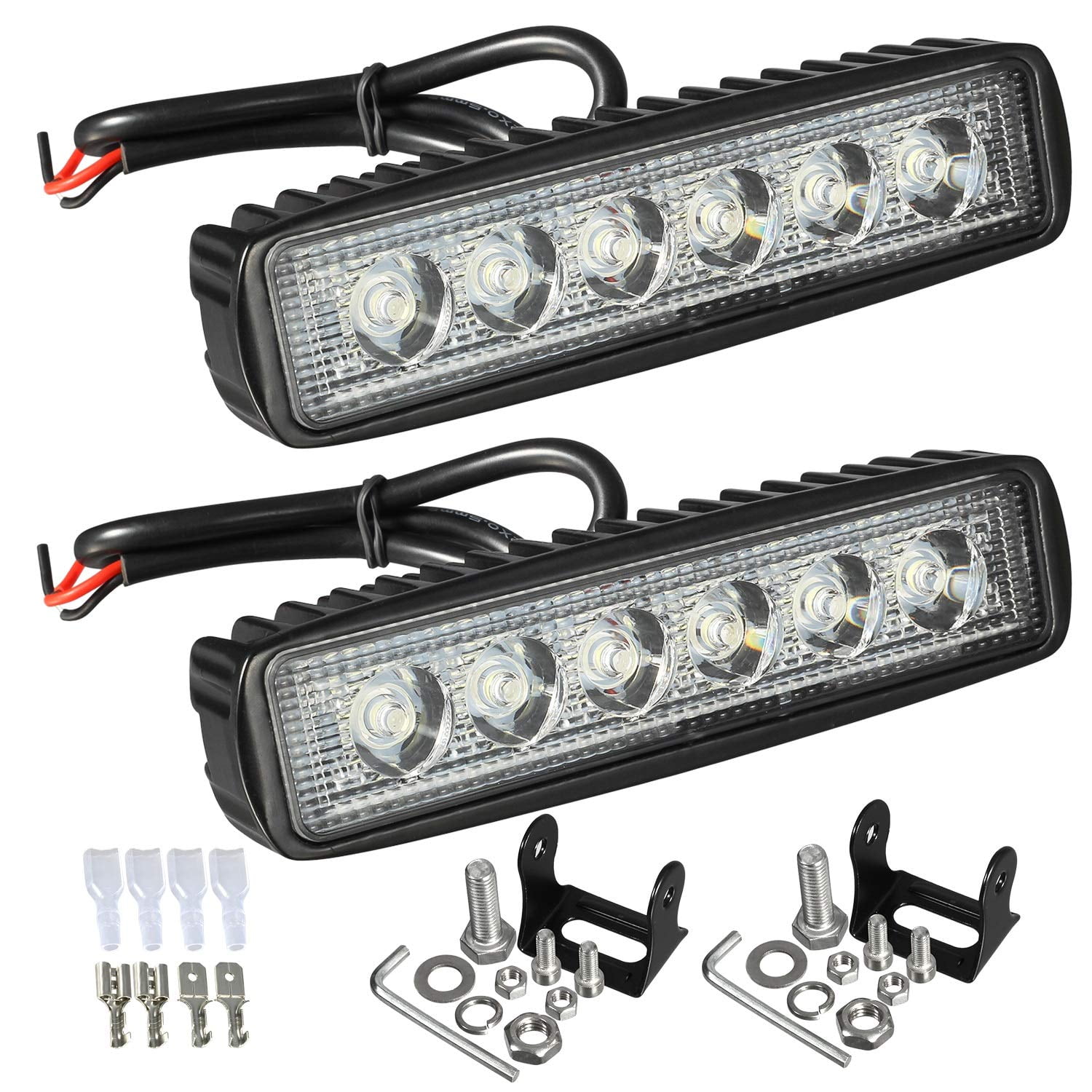 Partsam 2X Double RV RRF12 Trailer Camper Tail Lights 24-2835 LED ...