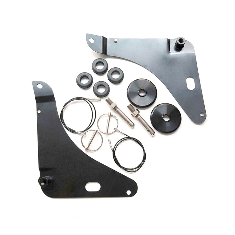Partscollect Flush Hood Latch Hood Pin Kit fits for Dodge Challenger ...