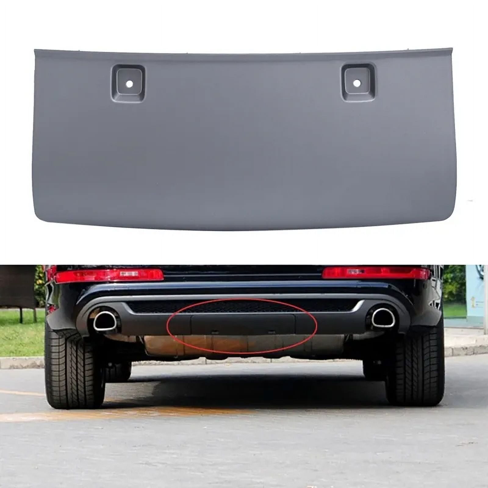 Partscollect Rear Bumper Cover Platinum End Cap Compatible with Audi Q7 ...