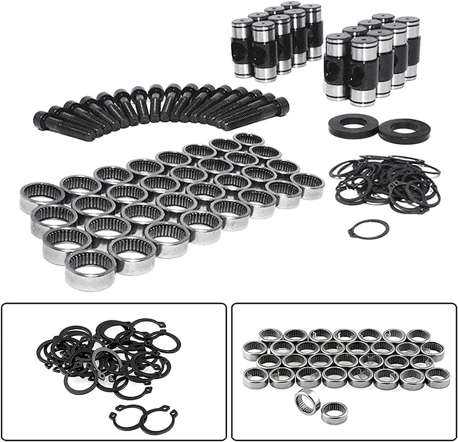 Partsflow 13702 LS Rocker Arm Trunion Upgrade Kit for LS1 LS2 LS3 LS6 L99 LS4 LS7 LS9 LSA LQ4 ...