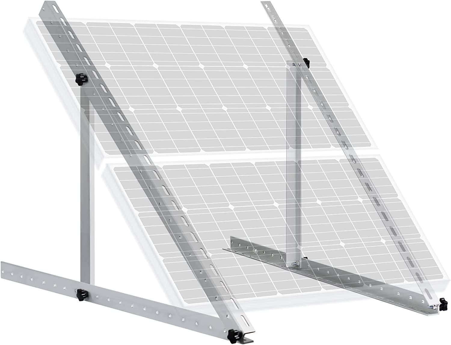 Party 41in Solar Panel Mount Brackets, with Foldable Tilt Legs ...