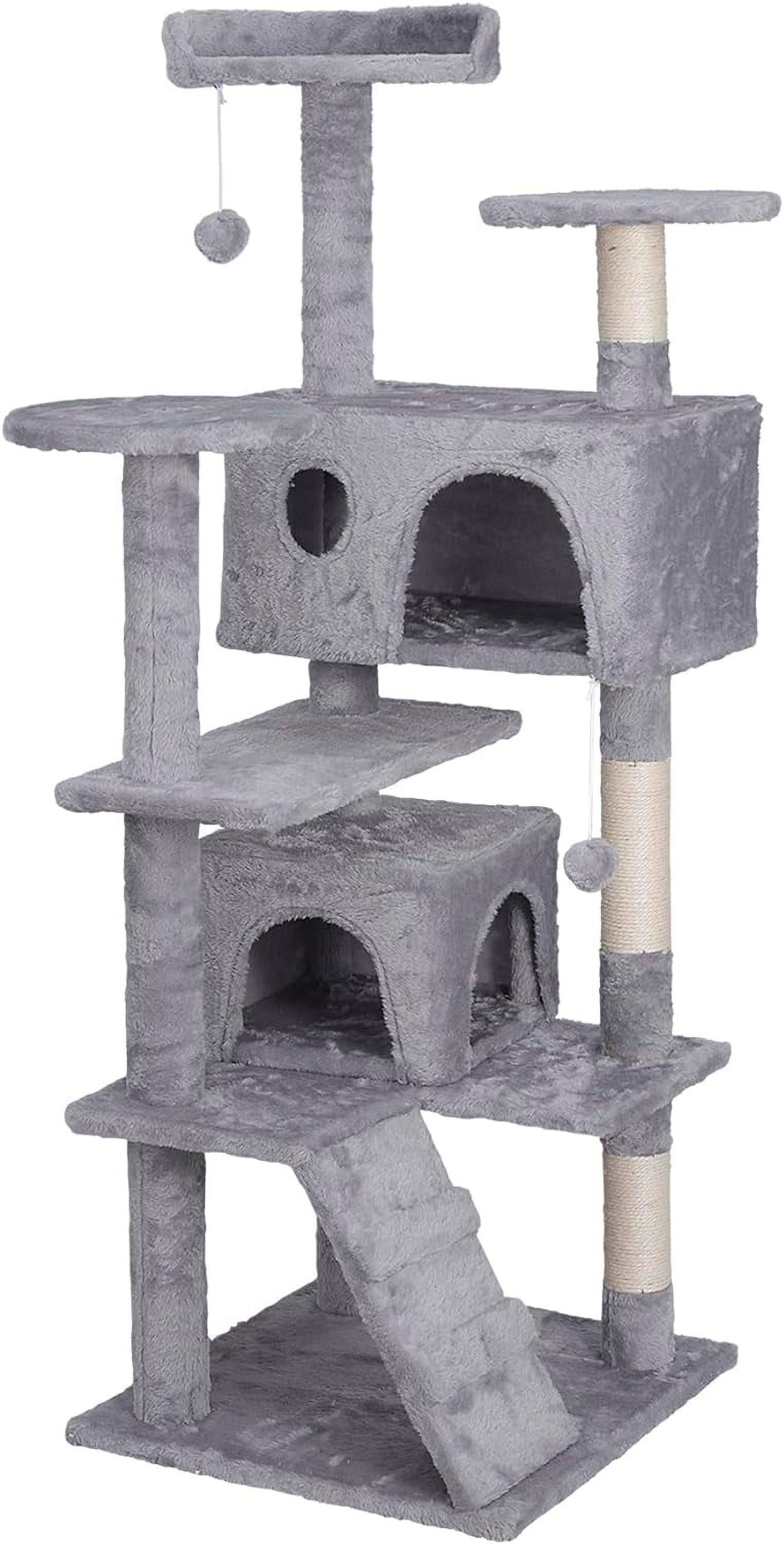 Party 54 in Cat Tree Tower for Indoor Cats Multi-Level Cat Condo Cat ...