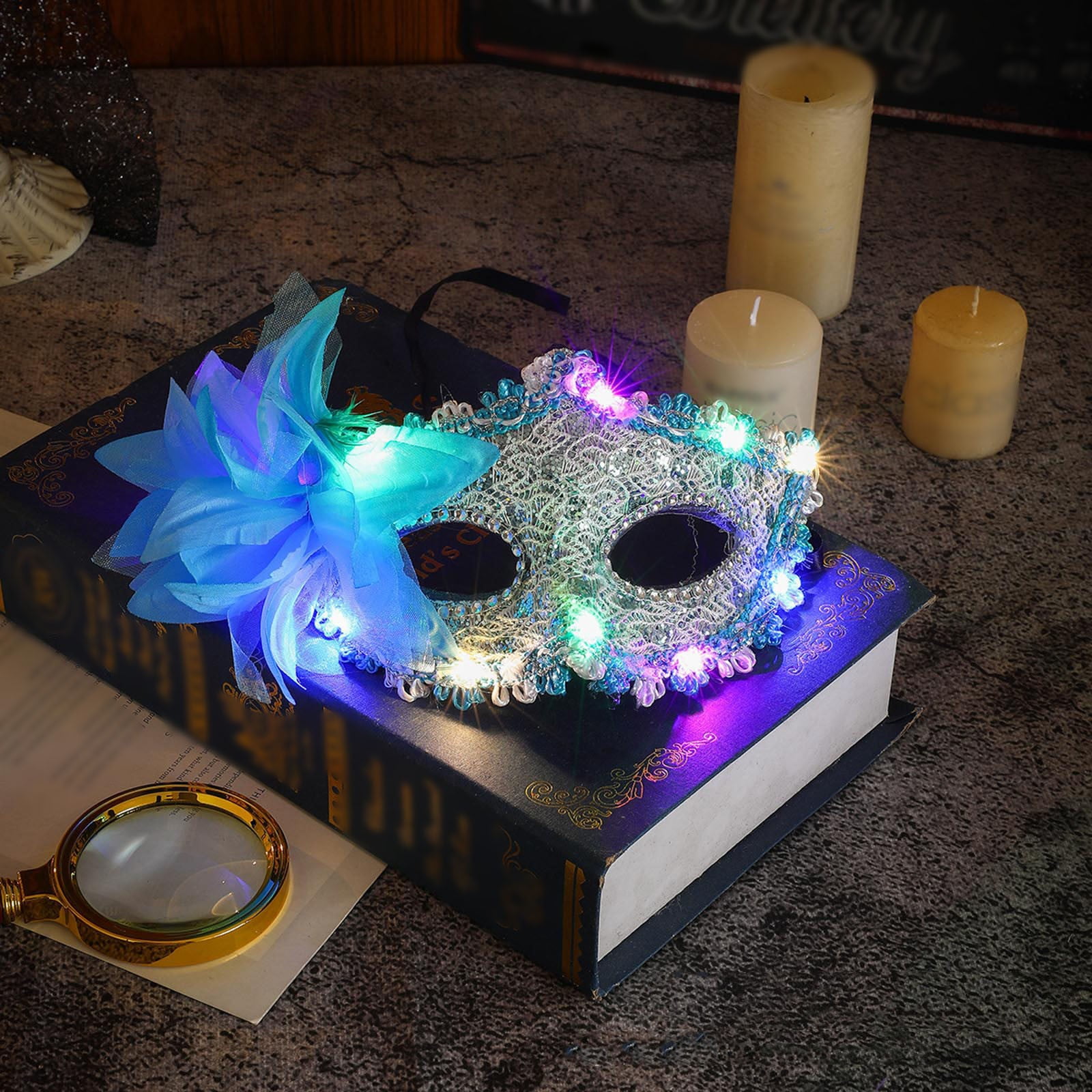 Party 9 Glowing Carnival Party LED Light Up For Festive Events ...