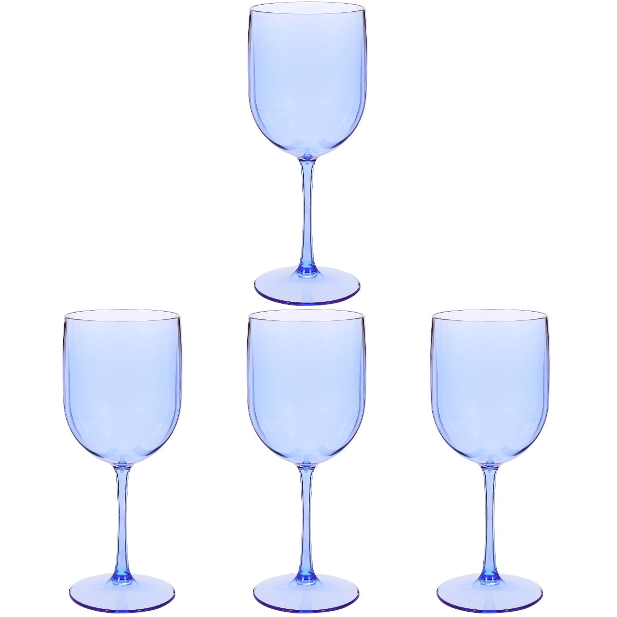 Party Acrylic Goblets Multi-use Cocktail Cups Wine Glass Stemware ...
