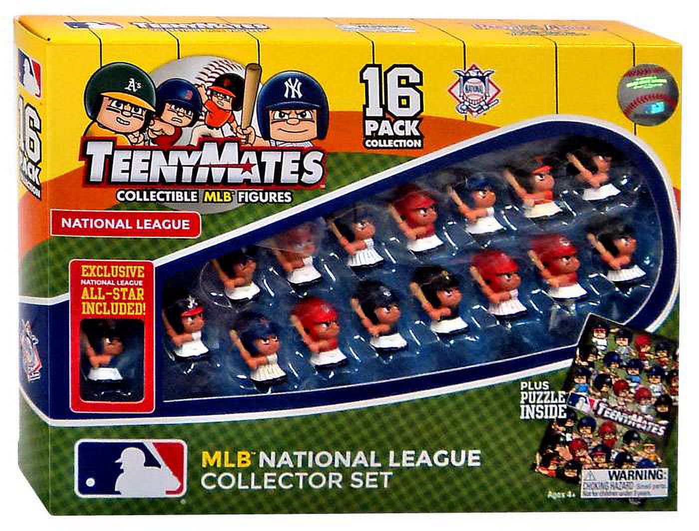 Party Animal MLB TeenyMates 16-Piece National Leag - Walmart.com