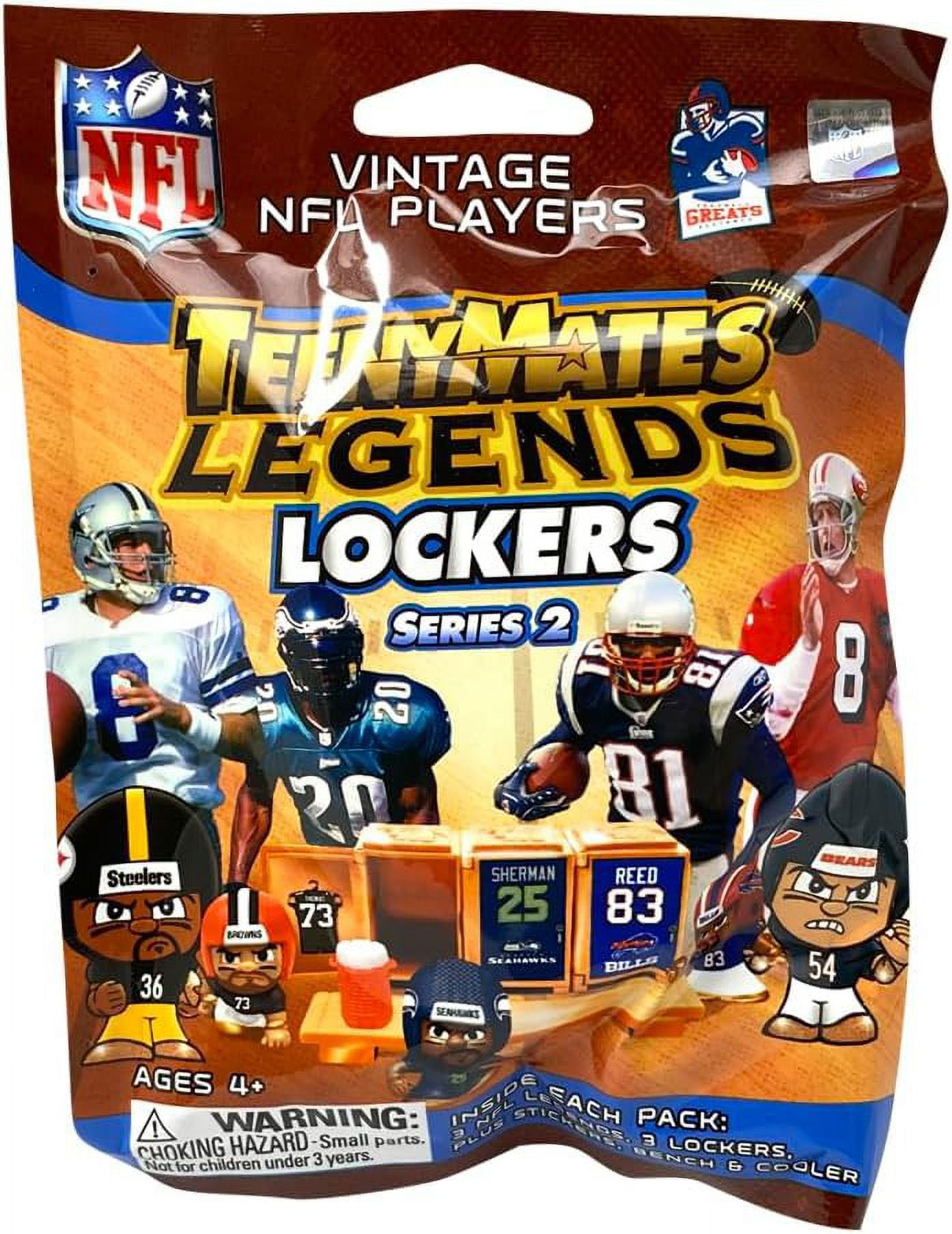 Party Animal Teenymates NFL Legends Series 2, Collectable Toy Figures ...
