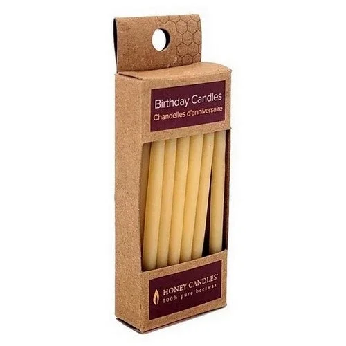 Party Beeswax Natural Candles 20 Count - Walmart.com