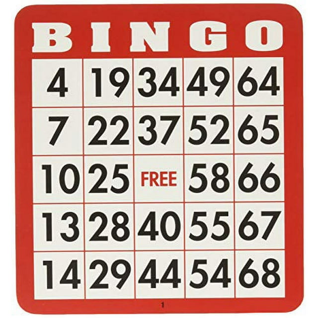Party Bingo Cards 100 Card Set - Walmart.com