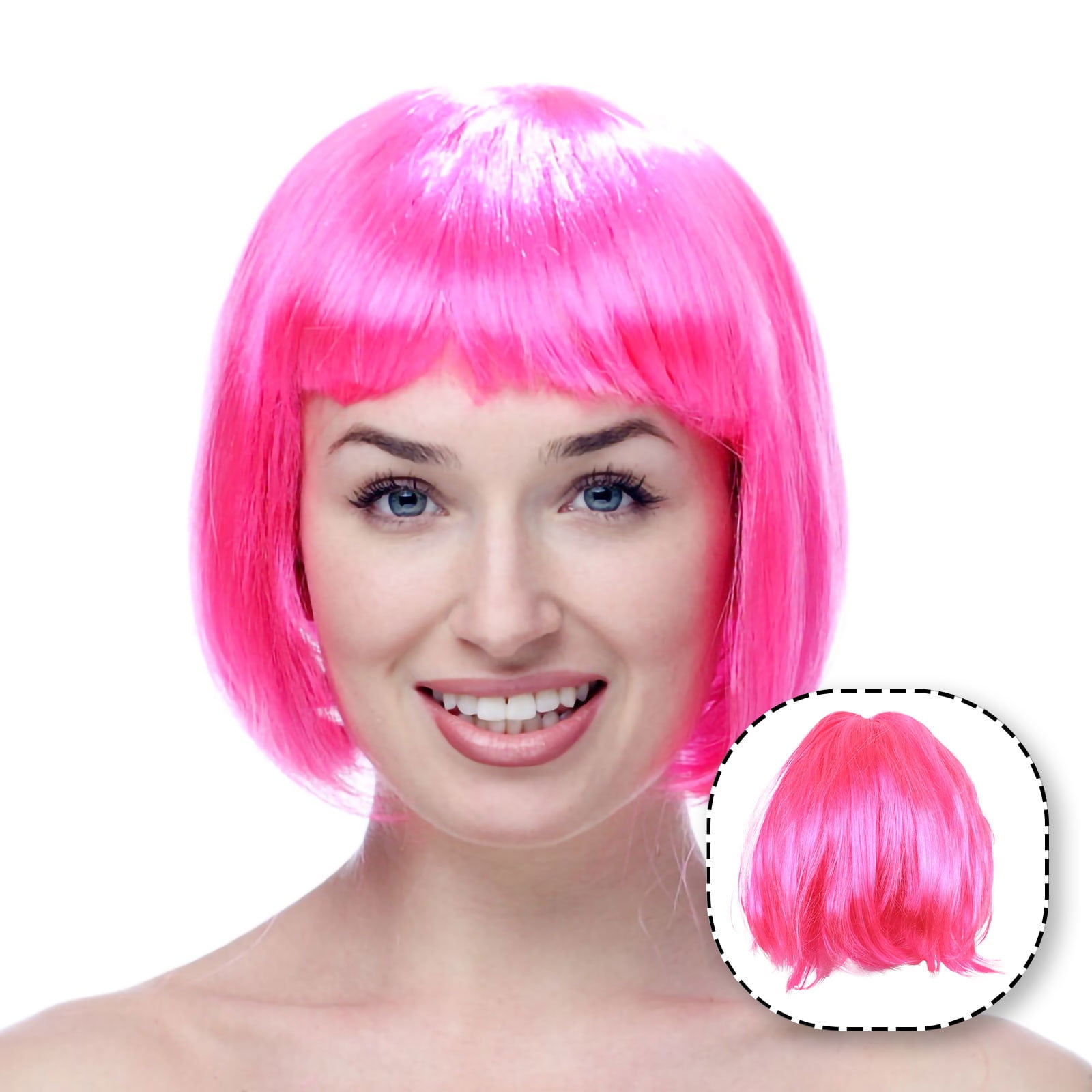 Party Bob Wig - Carnival Costume, Square Dance Prop, Cabaret Charleston ...