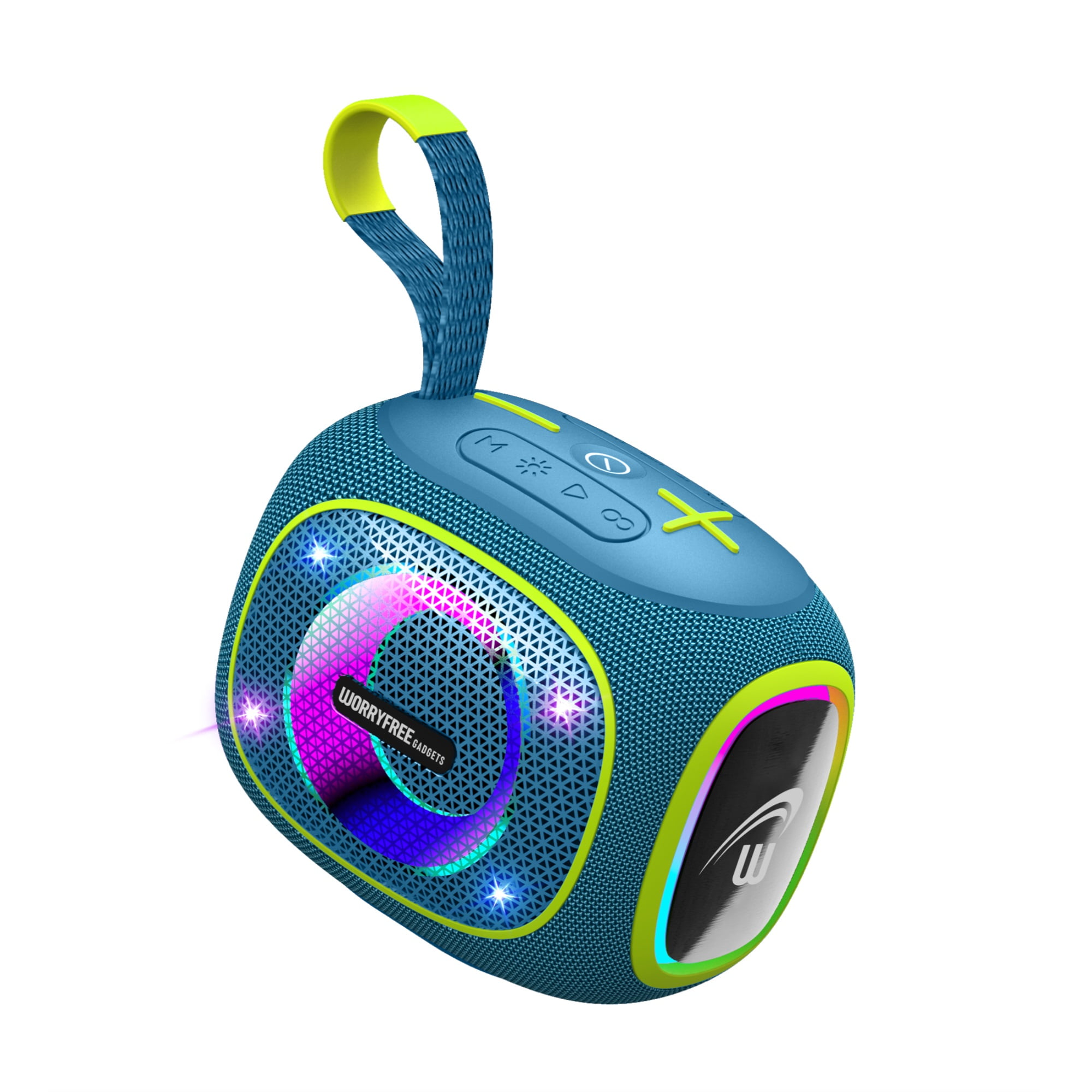Party Box Mini 10W Wireless Bluetooth Speaker, Blue - Walmart.com