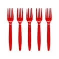 Party Cake Knife Fork and Spoon Set Style B,Disposable Cutlery for ...