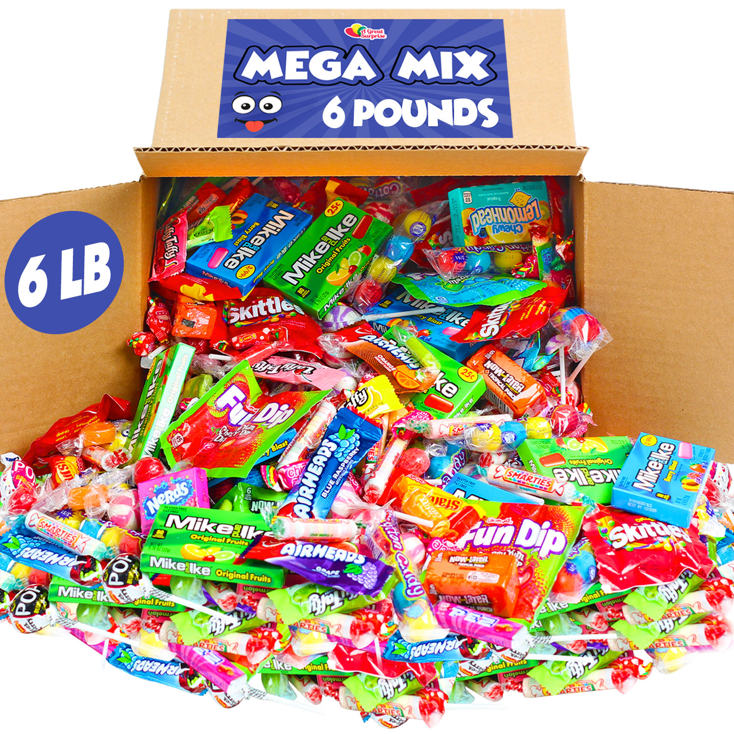 Smarties Candy Individually Wrapped Hard Candy Classic Smarties