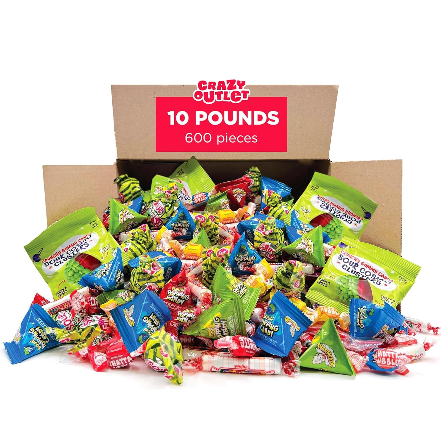 Party Candy Variety Pack - 10 Pounds Over 600 Pieces - Smarties ...