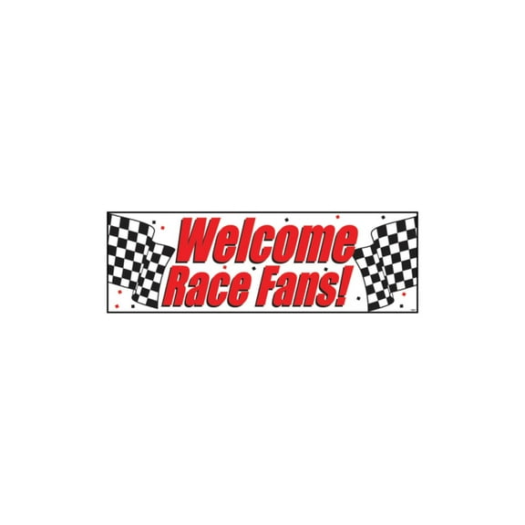 Welcome Race Fans Banner