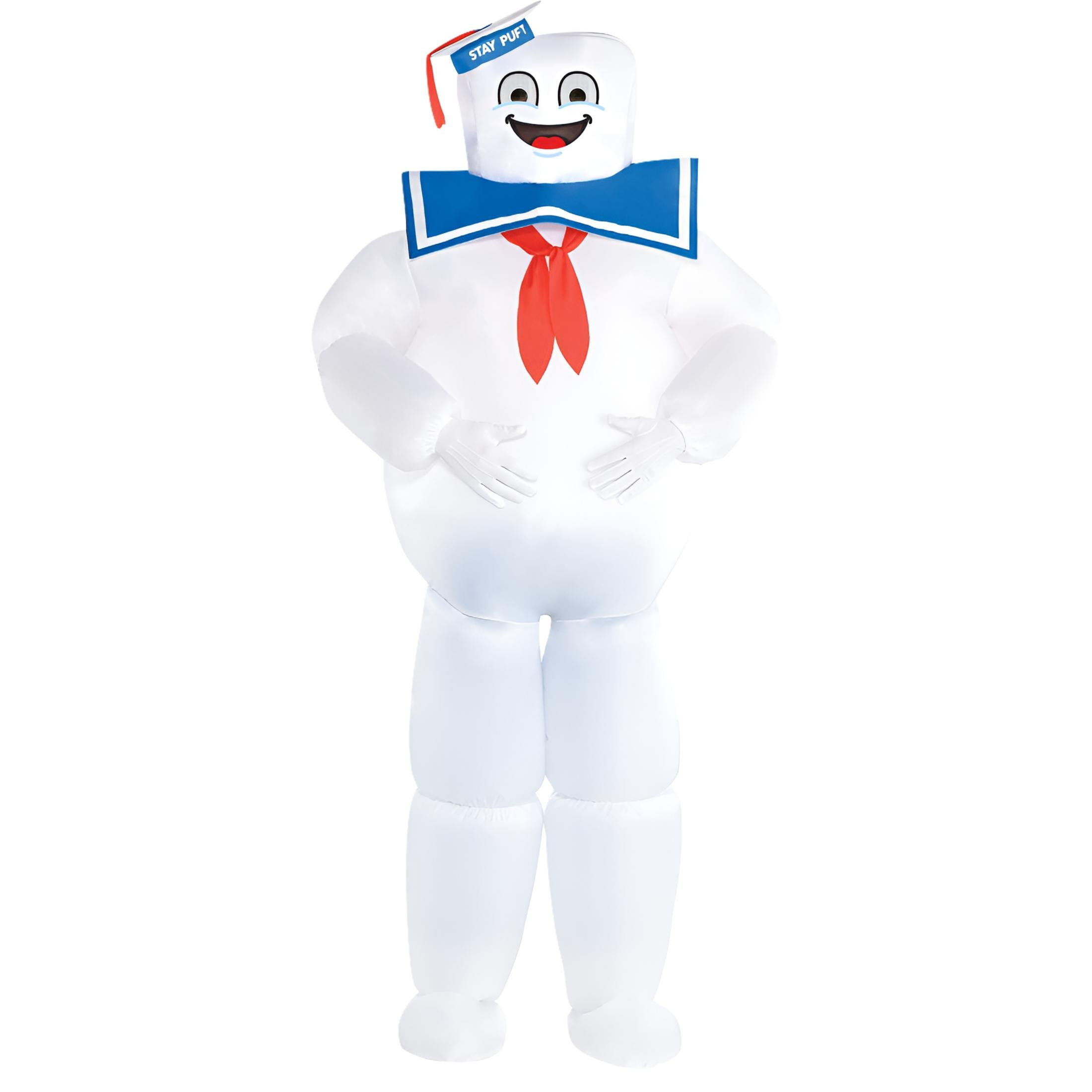 Party City Inflatable Stay Puft Marshmallow Man Halloween Costume for ...