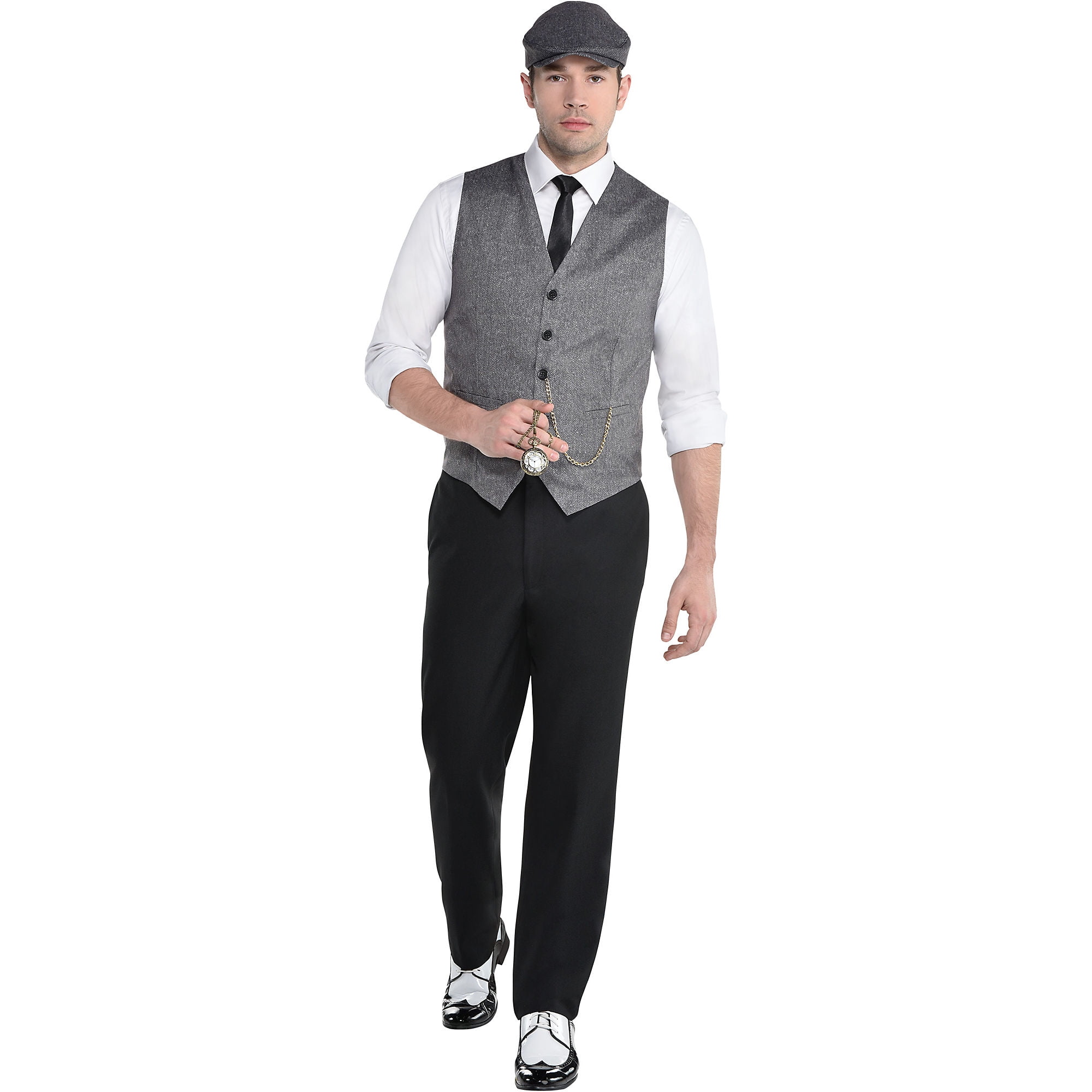 Party City Men's Roaring 20s Dapper Halloween Costume, Adult Standard ...