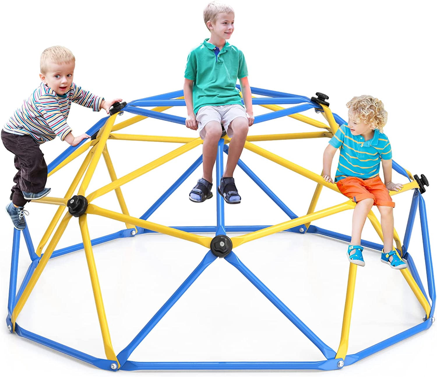 Party Climbing Dome, Upgraded 6FT Geometric Dome Climber with Climbing ...