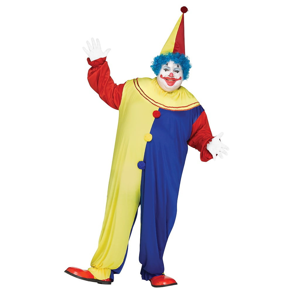 Party Clown Adult Costume - Plus Size - Walmart.com