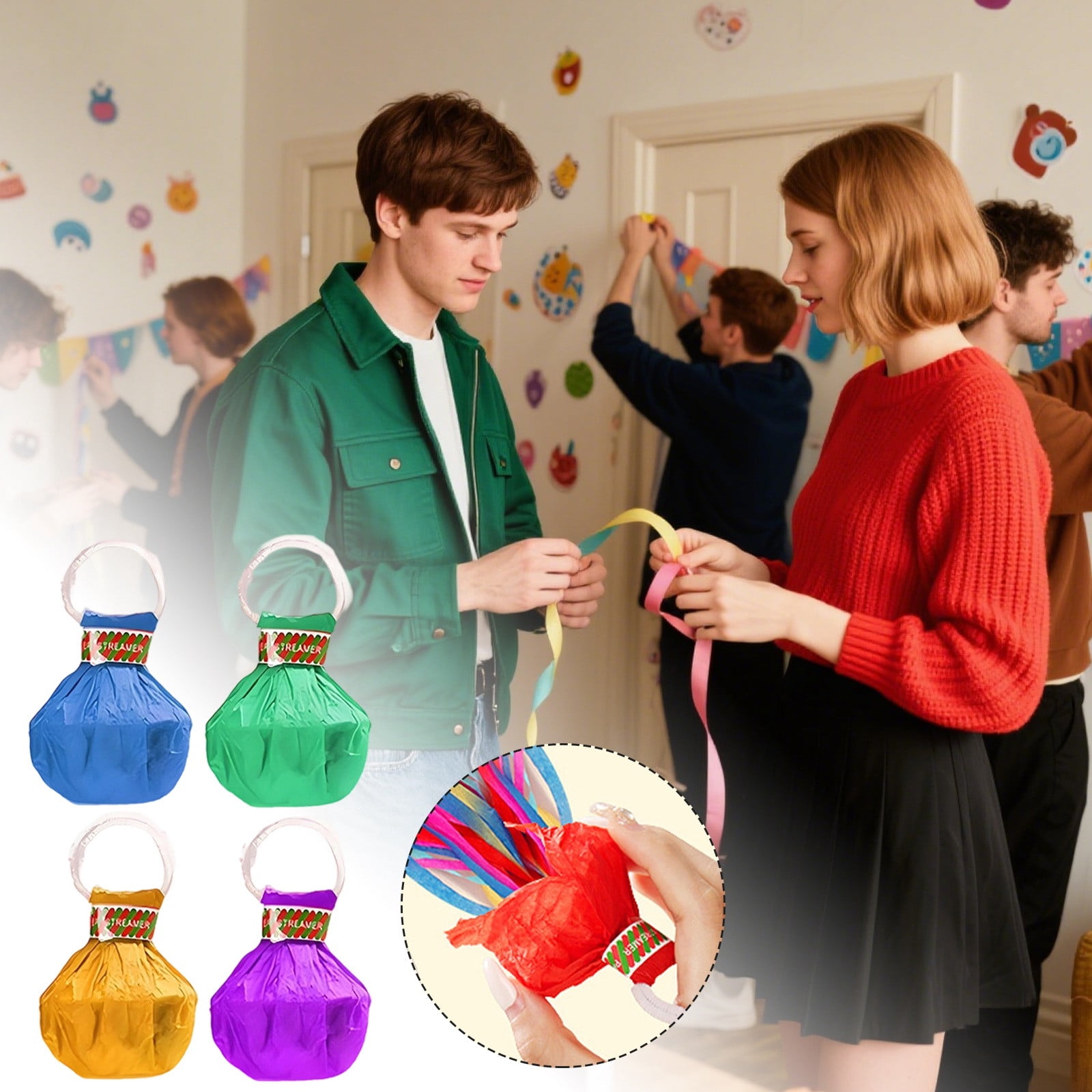 Party Confetti Streamers for Celebrations Hand Tossed Paper Confetti ...