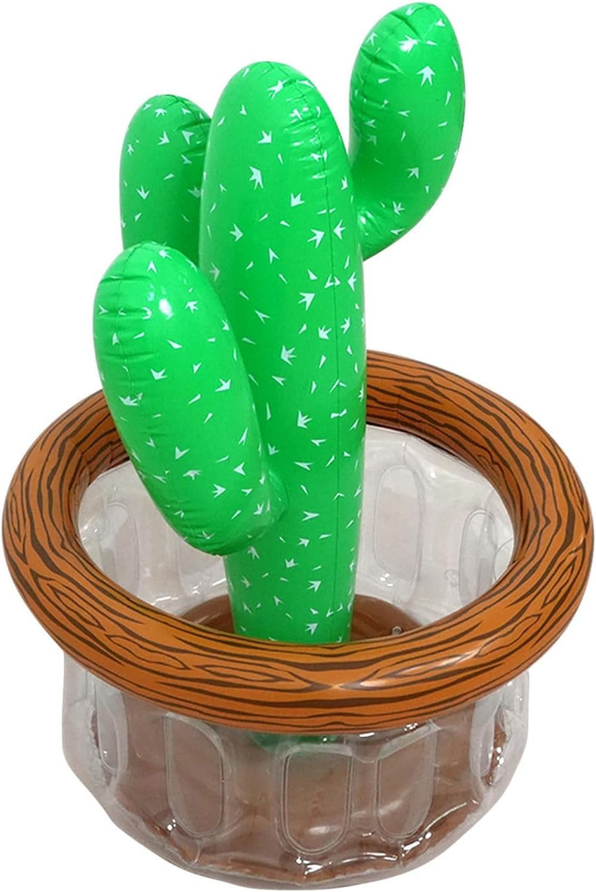 Party Cooler Inflatable Cooler Ice Bucket Coconut Tree Shape Floatable ...