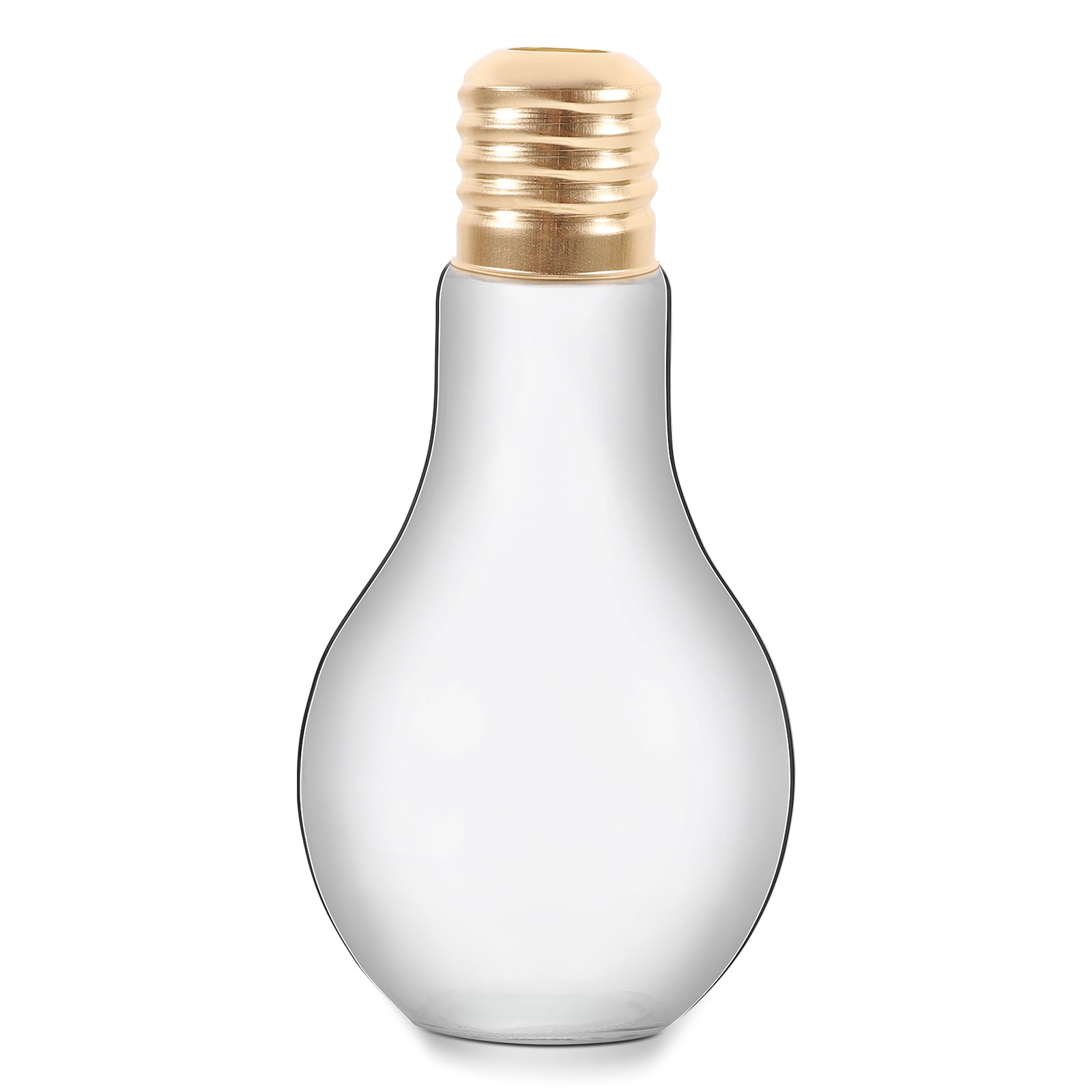 Party Cups with Lids Bulb Shaped Bottles LED Light Glass Bottles ...