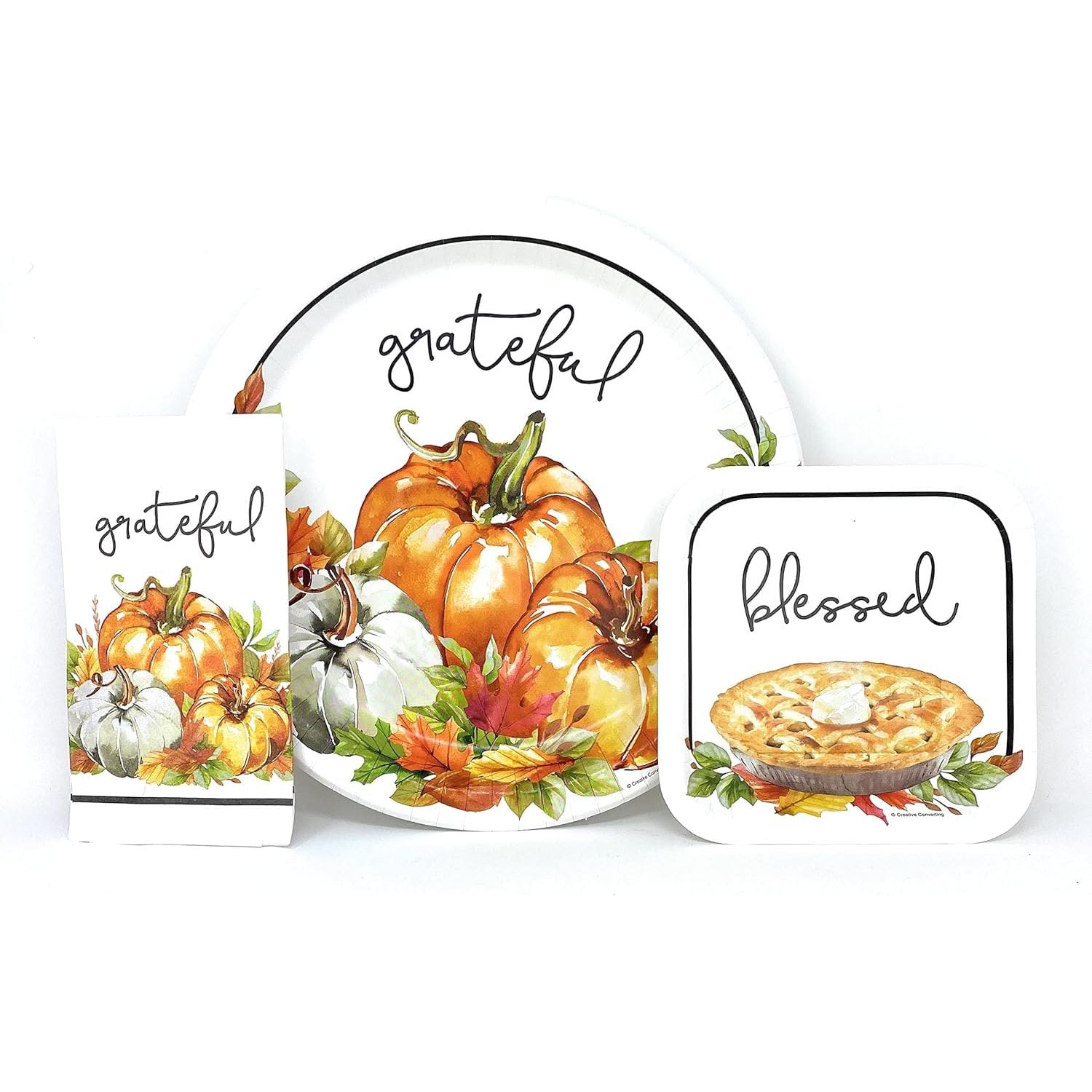 Party Deal Thanksgiving Fall Harvest Party Supplies 3 Set Bundle ...