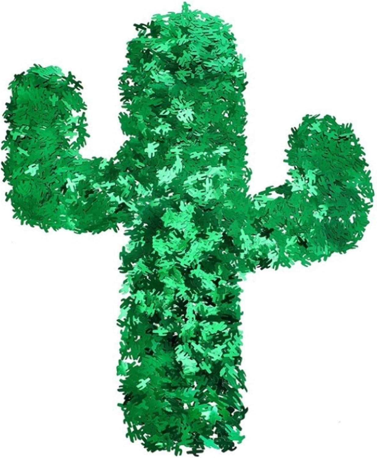 Party Decor Desert-Themed Desktop Decoration Cactus Confetti Green ...
