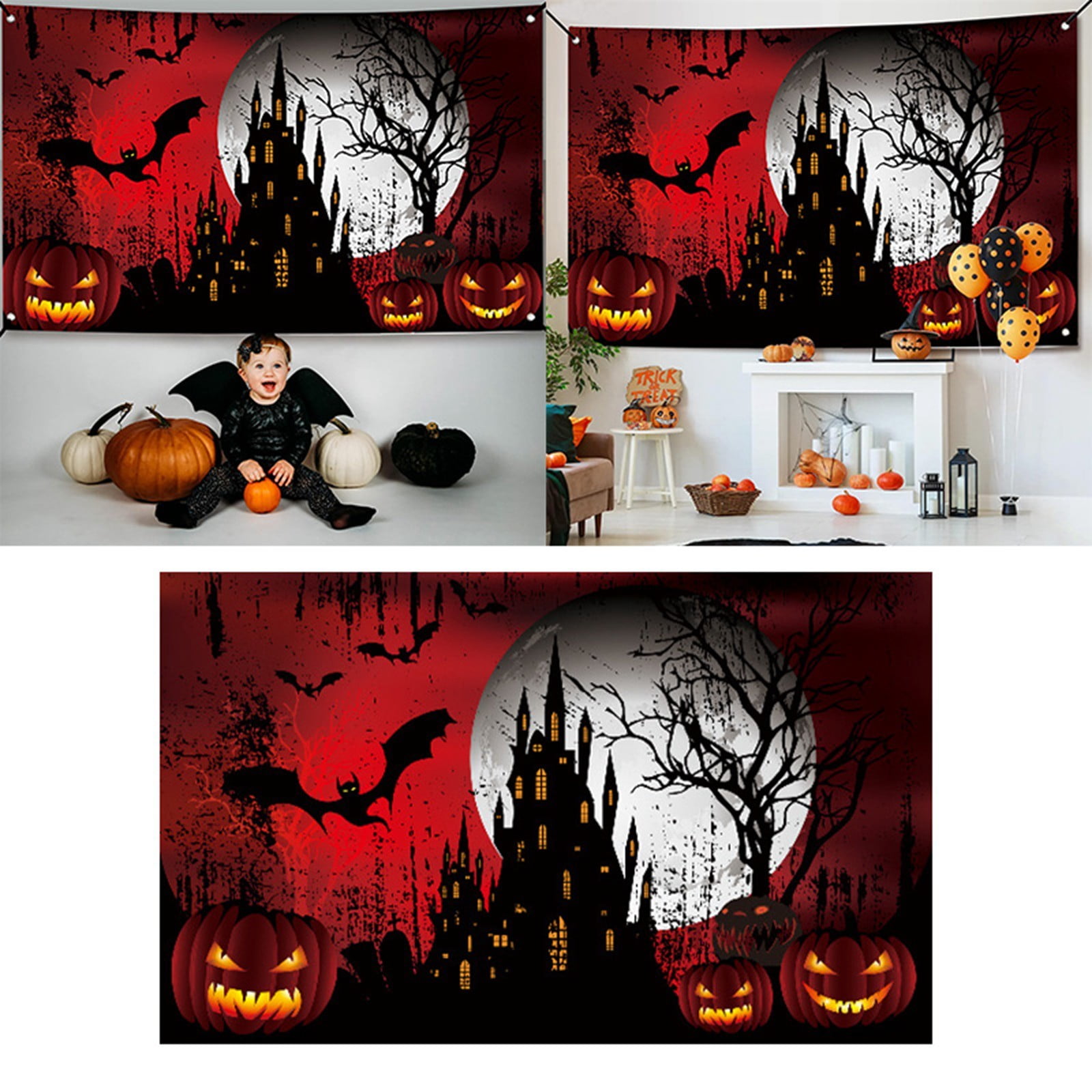 Party Decoration Banner 72x44 Inches Happy Background Party Decoration ...