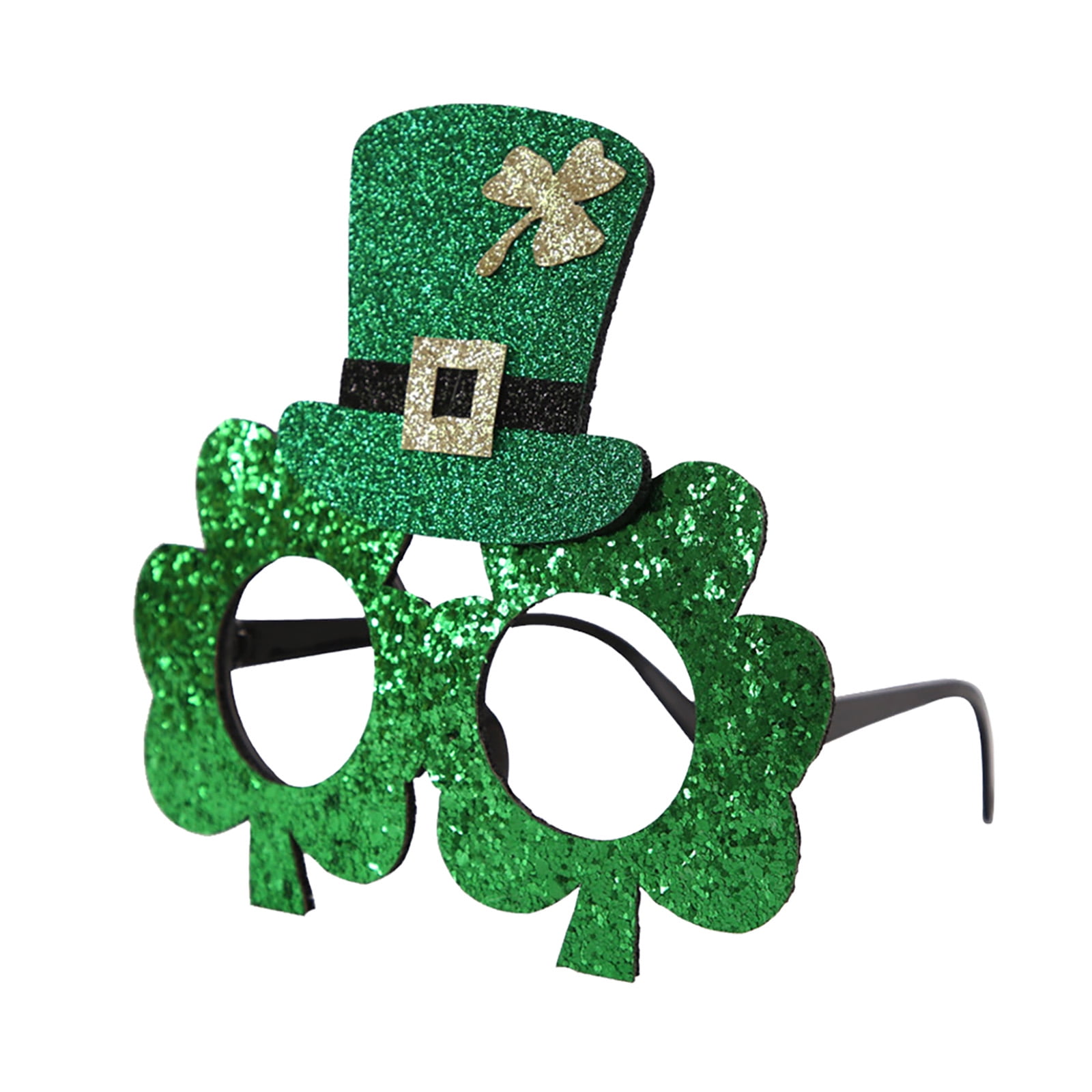 Party Decoration Glasses Green Hat Irish Holiday Glasses Photo Props ...