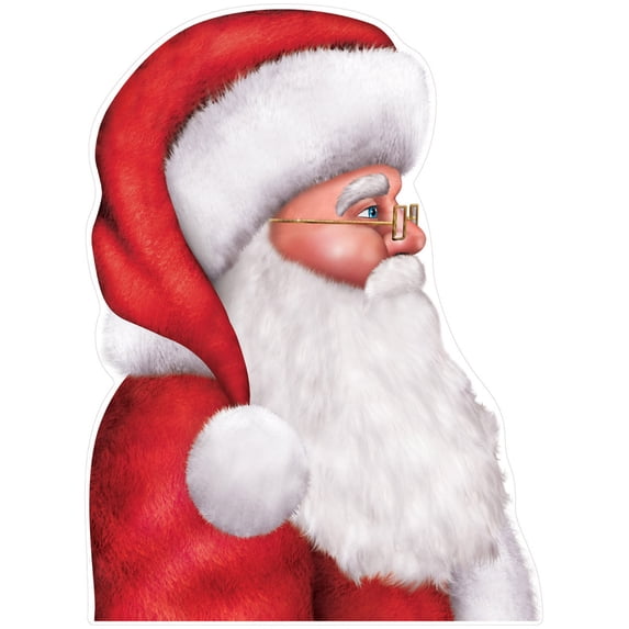Party Decoration Santa Car Cling 12 - Walmart.com