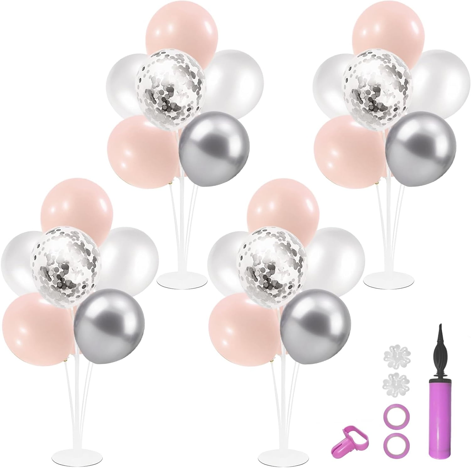 Party Decorations Balloon Stand Table Centerpieces for Birthday Wedding ...