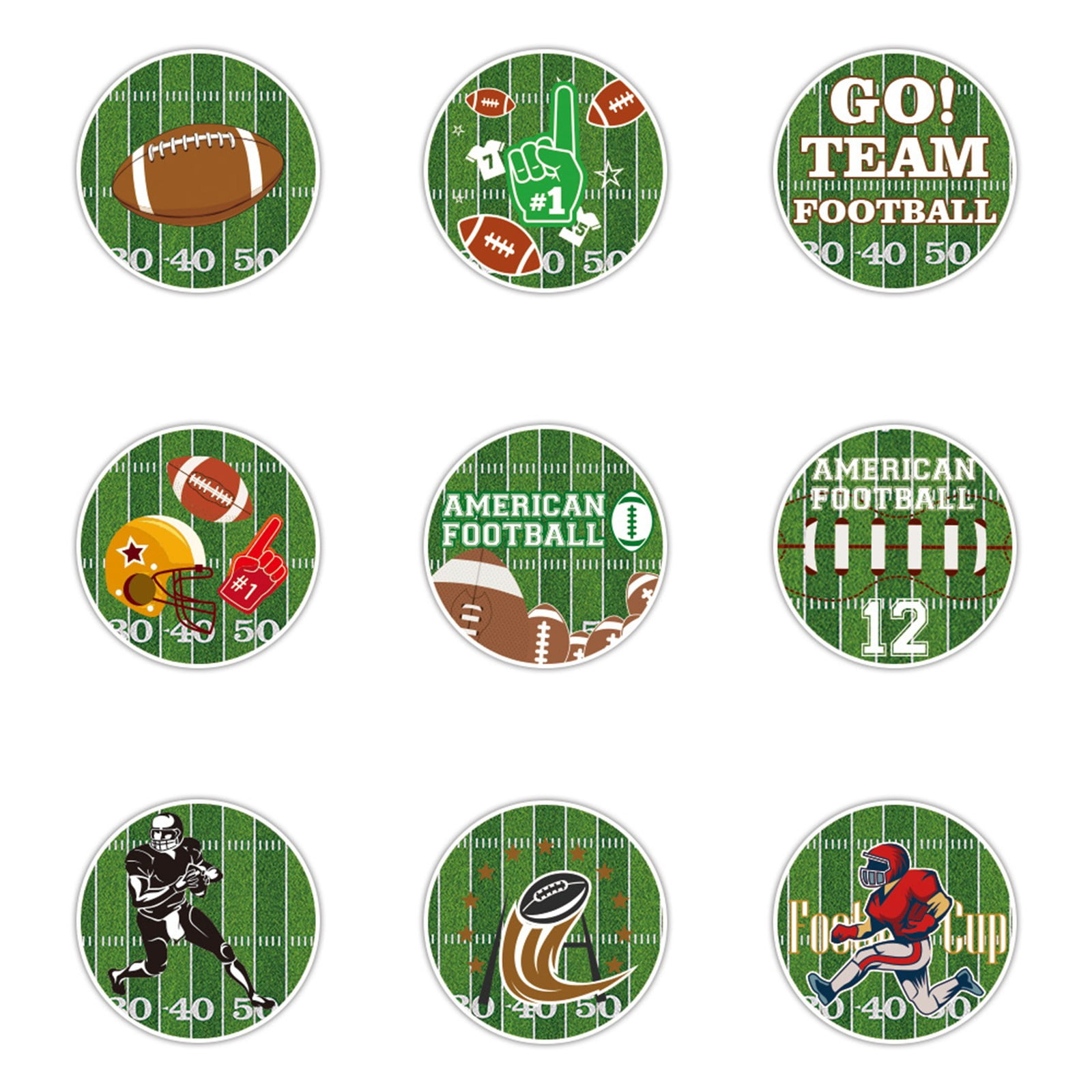Party Decorations Birthday Party Supplies Home Decor Set of 9 American ...