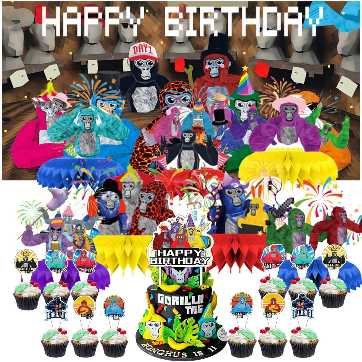 Party Decorations Decor Supplies Honeycomb Centerpieces Table Toppers ...